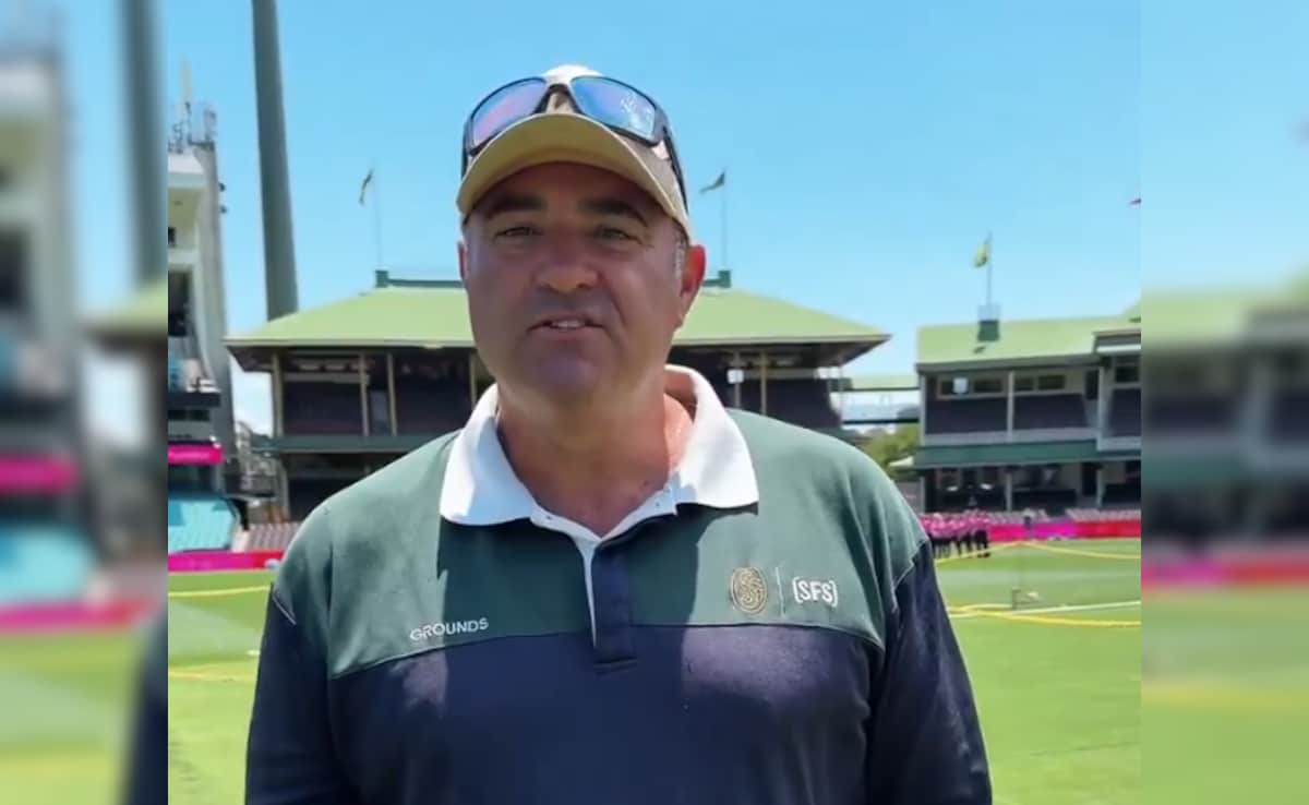 Watch: Sydney Cricket Ground Curator Provides Update On Pitch For India ...