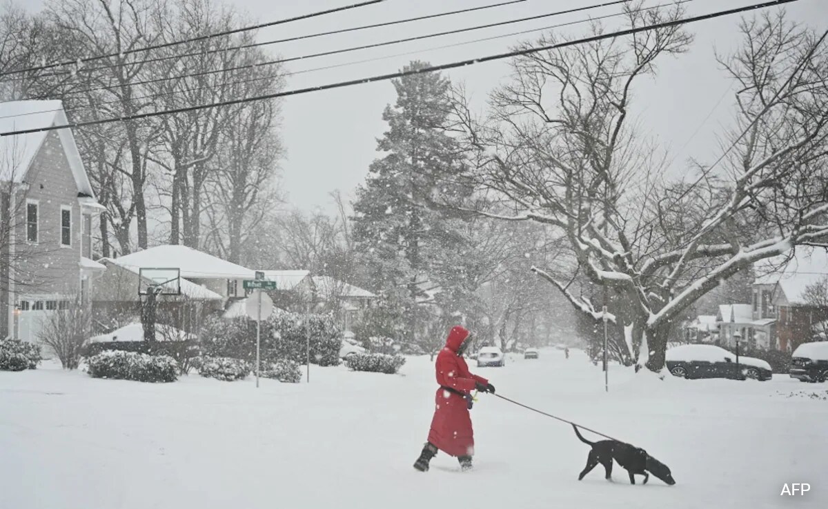 Winter Storm In US Kills 5, Leaves Nearly 2 Lakh People Without Power