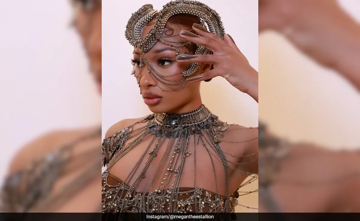 For Gaurav Gupta's Paris Fashion Week Show, Singer Megan Thee Stallion ...