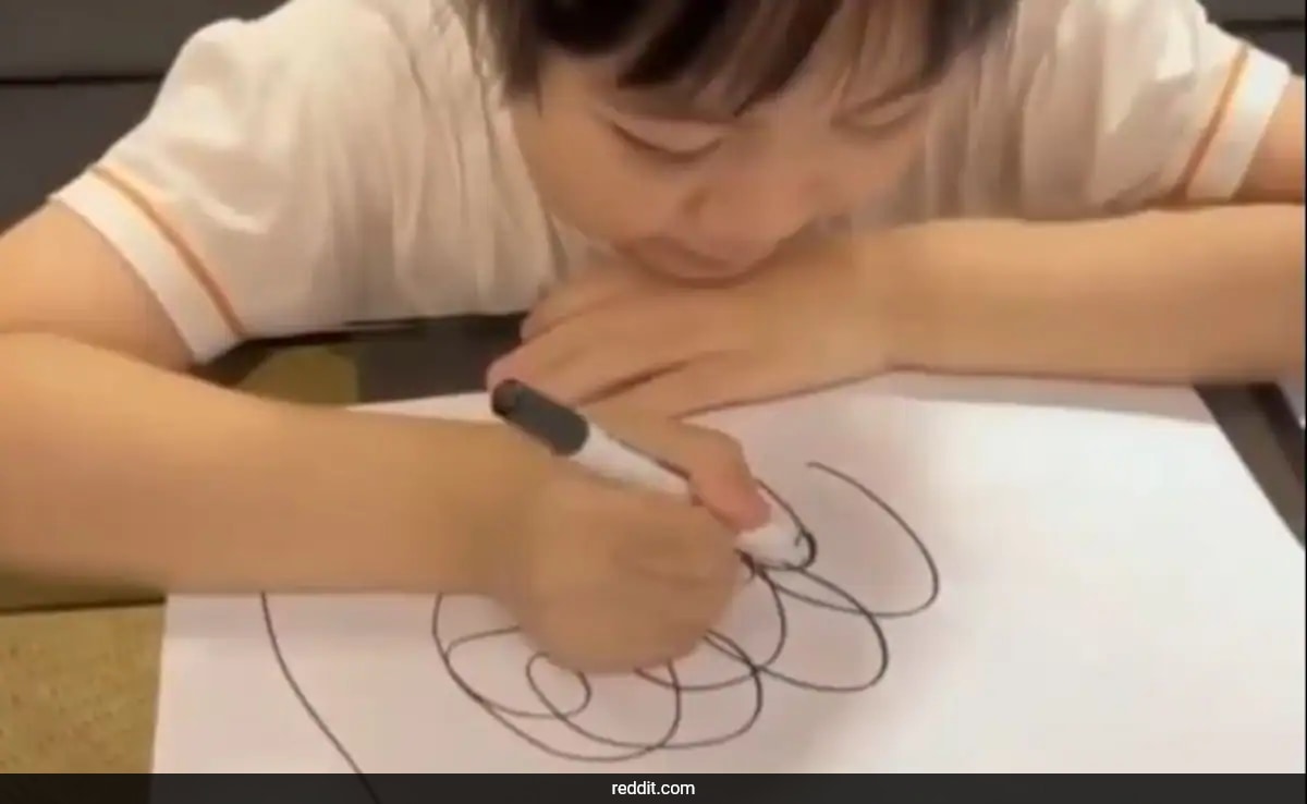 Viral Video: This Girl Transforms Scribbles Into Stunning Art