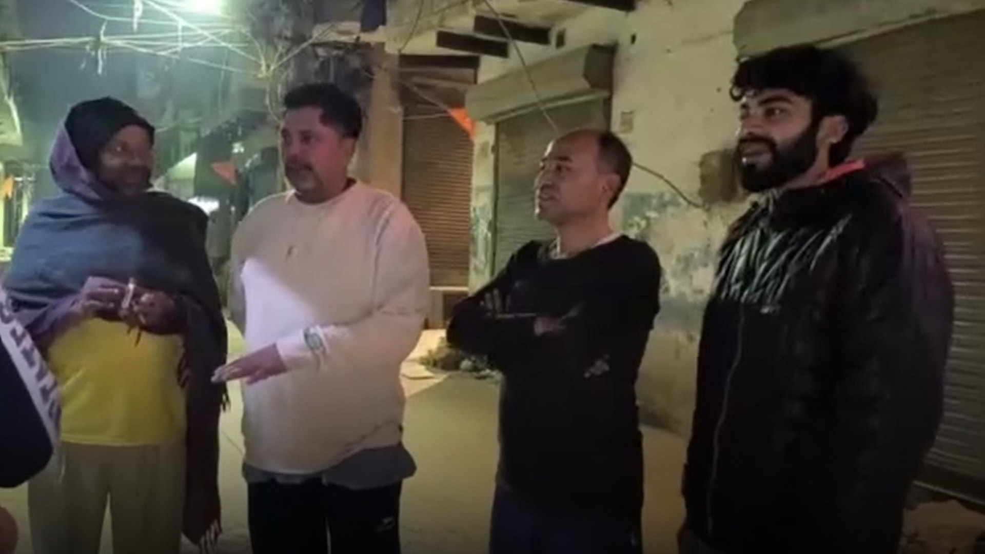 People Rush Out Of Homes As Earthquake Tremors Hit Delhi-NCR