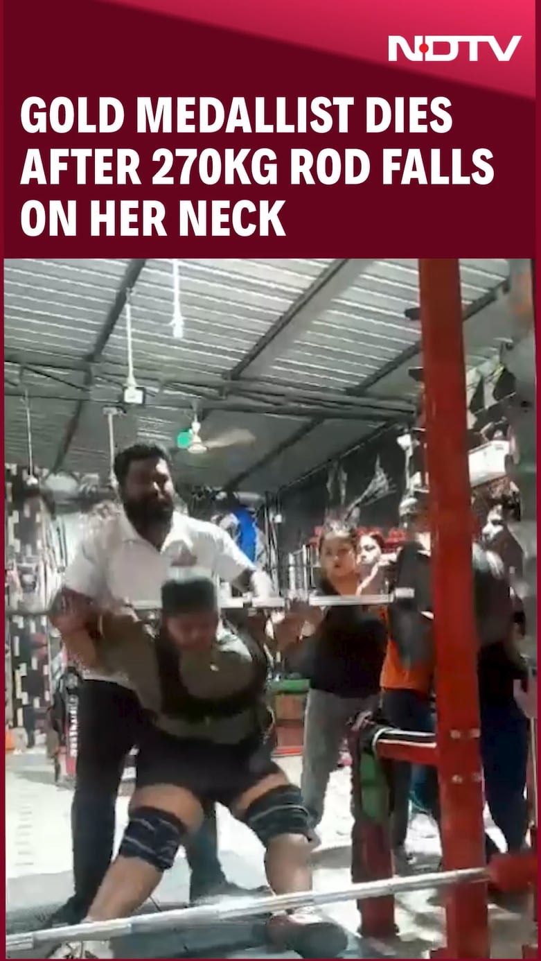 270kg Rod Falls On Powerlifter's Neck During Training, 17-Year-Old Gold ...