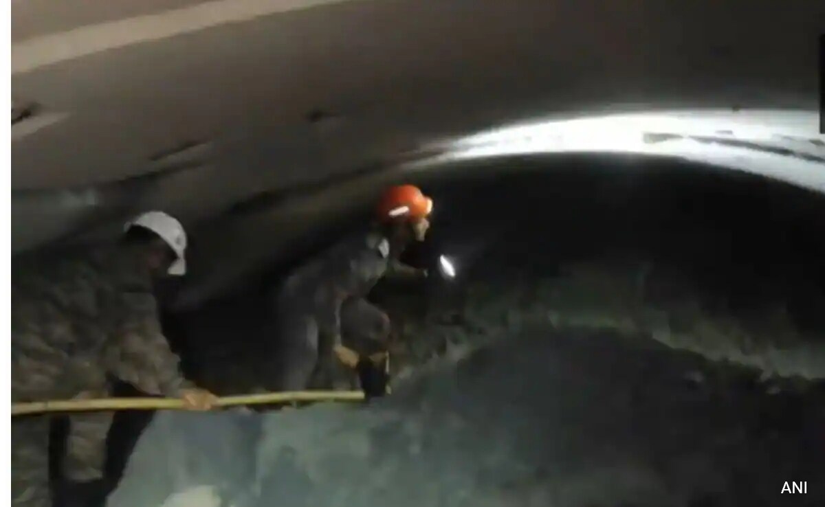 SLBC, Srisailam Left Bank Tunnel, Telangana Tunnel Collapse: Video ...