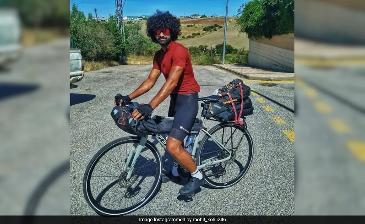 Indian Cyclist Mohit Kohli Attempting Fastest Journey Across South ...
