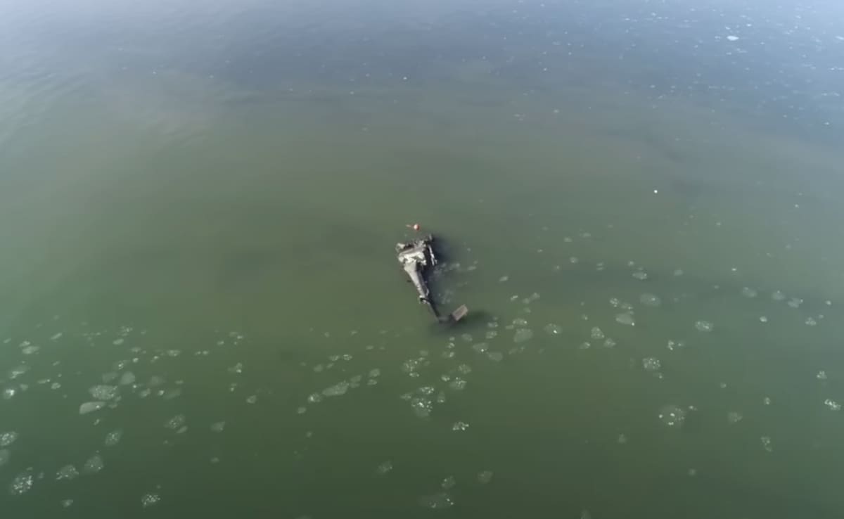 Aerial Footage Shows Wreckage From Washington Plane Crash