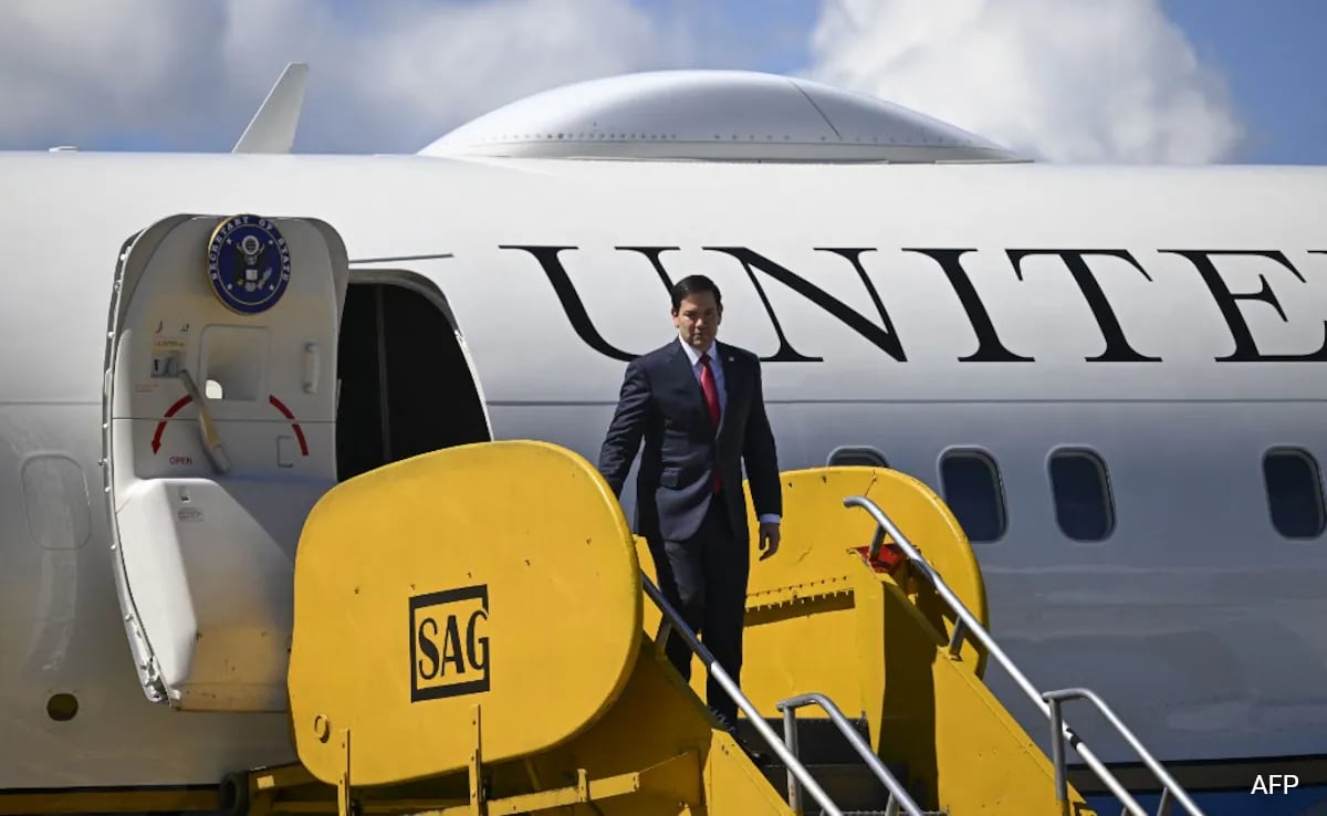 Plane Carrying US' Marco Rubio To Germany Turns Back Over 'Mechanical ...