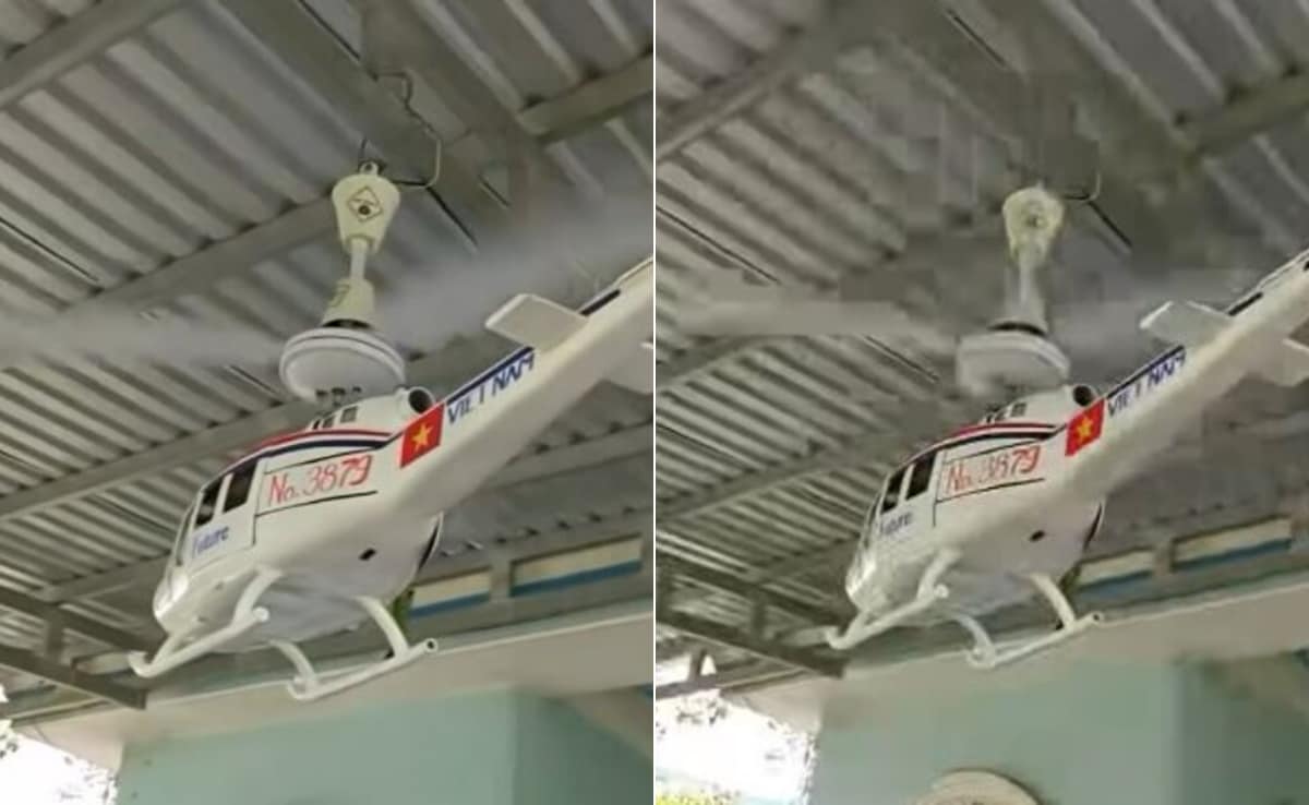 हेलिकॉप्टर नहीं ये सीलिंग फैन है! कभी नहीं देखा होगा इतना क्रिएटिव पंखा ...