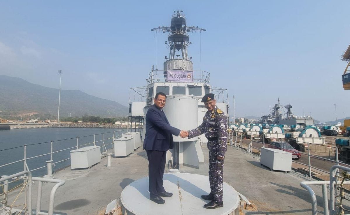 MTDC got possession of Indian Navy retired warship INS Guldar