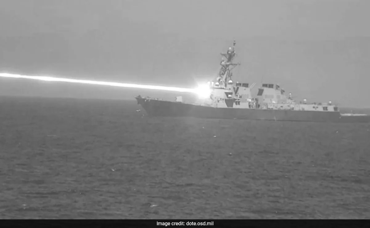 NDTV Explainer: The US Navy's HELIOS Laser Weapon Test
