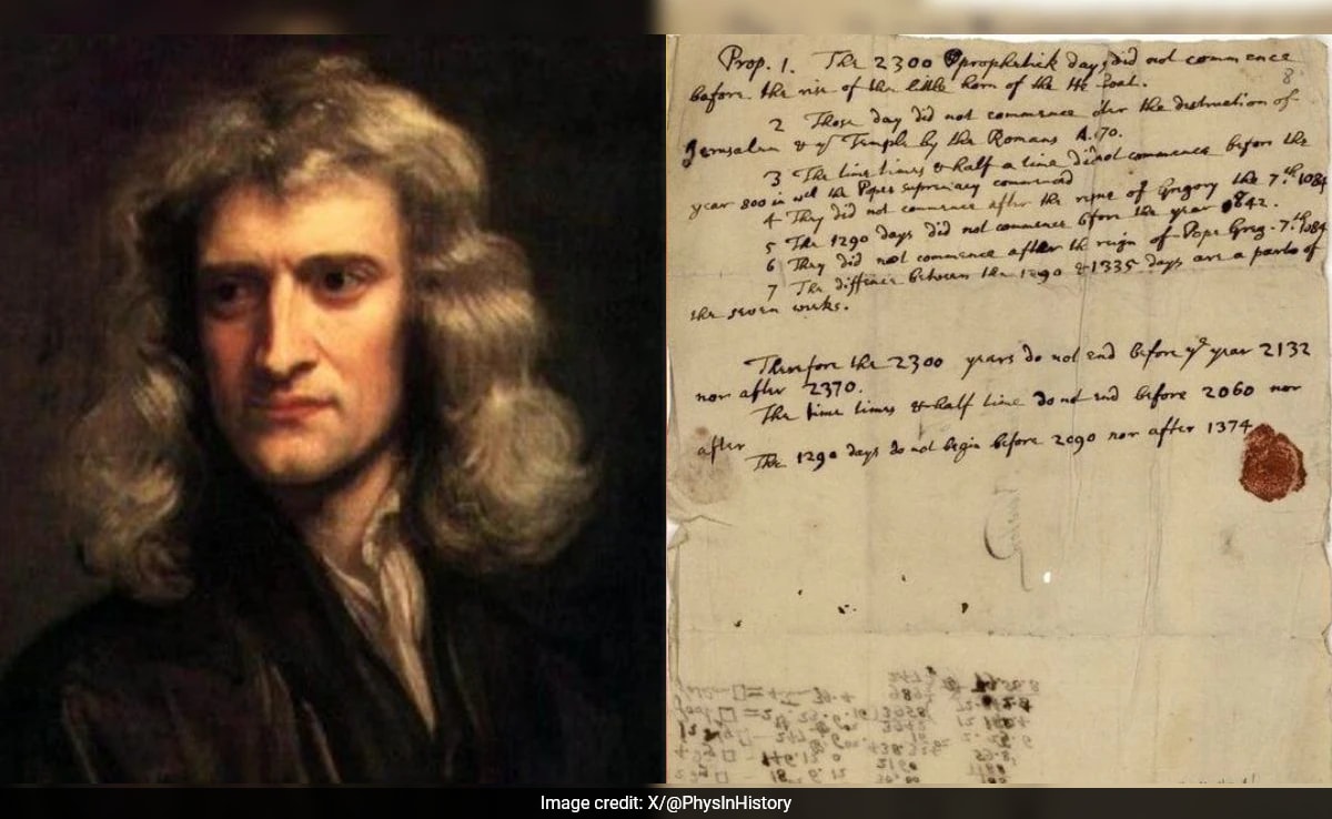 Here's When The World Will End As Per Sir Isaac Newton's 1704 'Doomsday ...