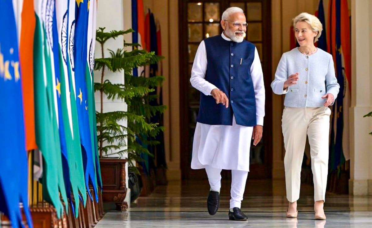 ये तस्वीरें बता रहीं भारत और यूरोपीय संघ की दोस्ती नये दौर में, फ्री ...