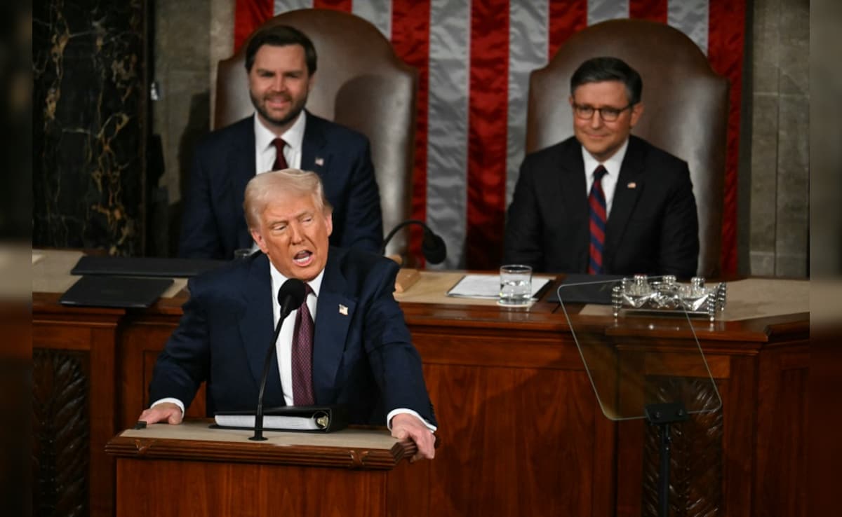 "America Is Back": Donald Trump's First Big US Congress Address