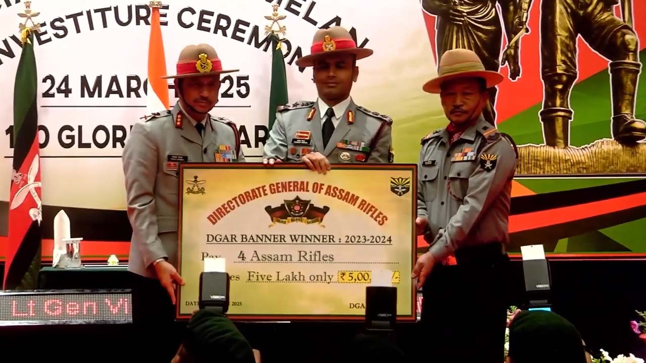 'Sentinels Of The North East' Assam Rifles Celebrates 190th Raising Day