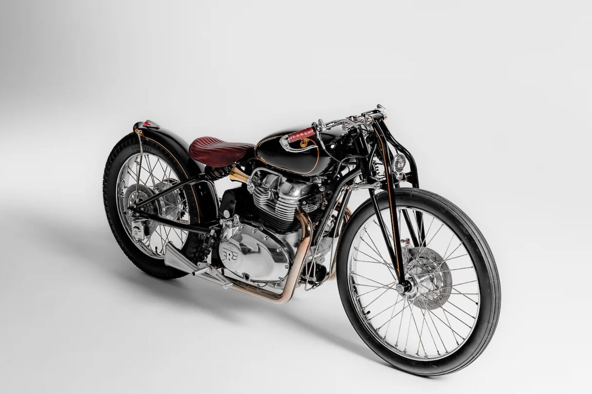 Royal Enfield Super Meteor 650 Based Vintage Bobber Is a One-Off Machine