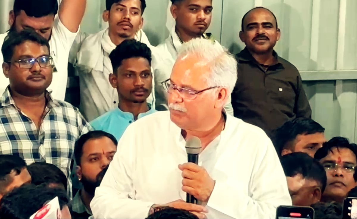 former Chhattisgarh chief minister congress bhupesh baghel ED raids