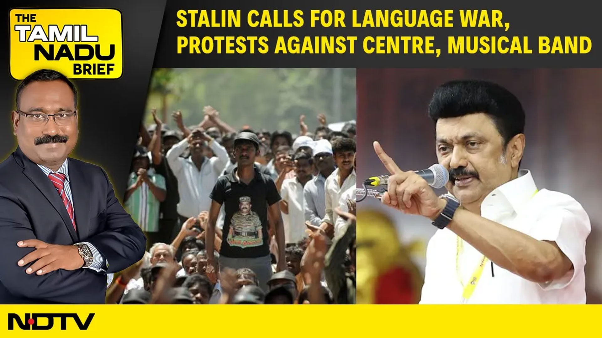 Stalin Calls For Language War, Protests Against Fund Cut Inclusive ...