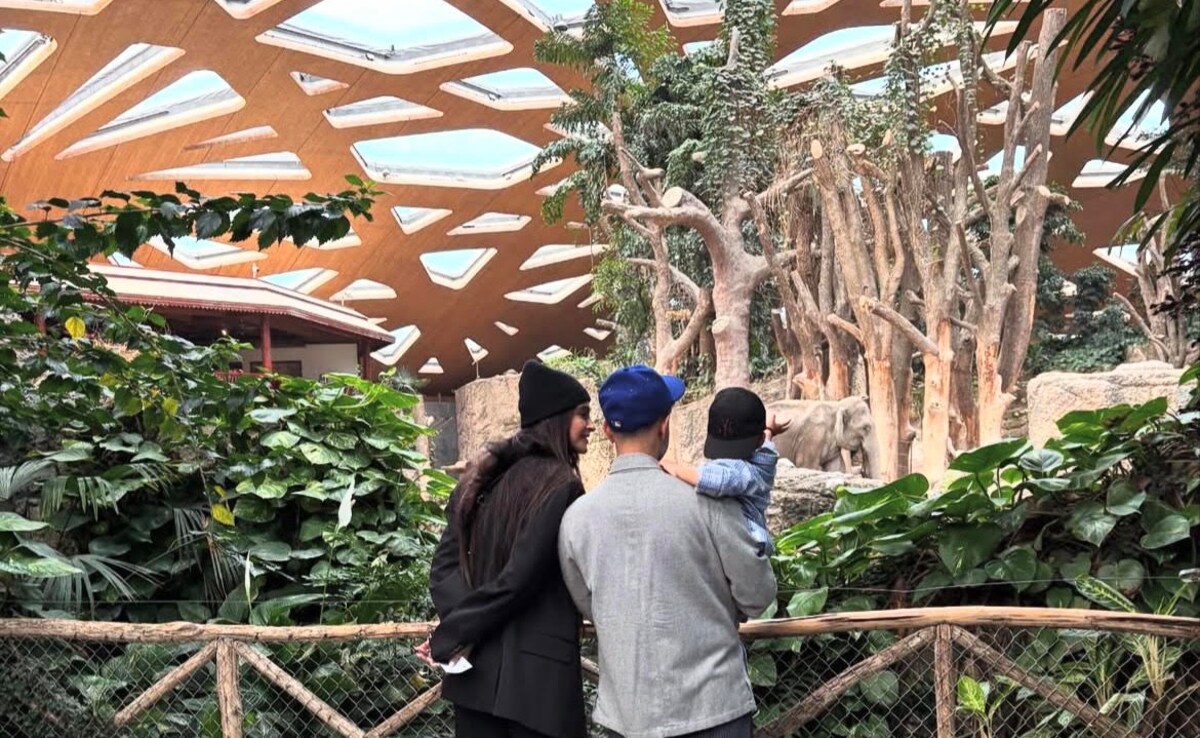 Inside Sonam Kapoor's Zoo Zurich Visit With Anand Ahuja And Son Vayu