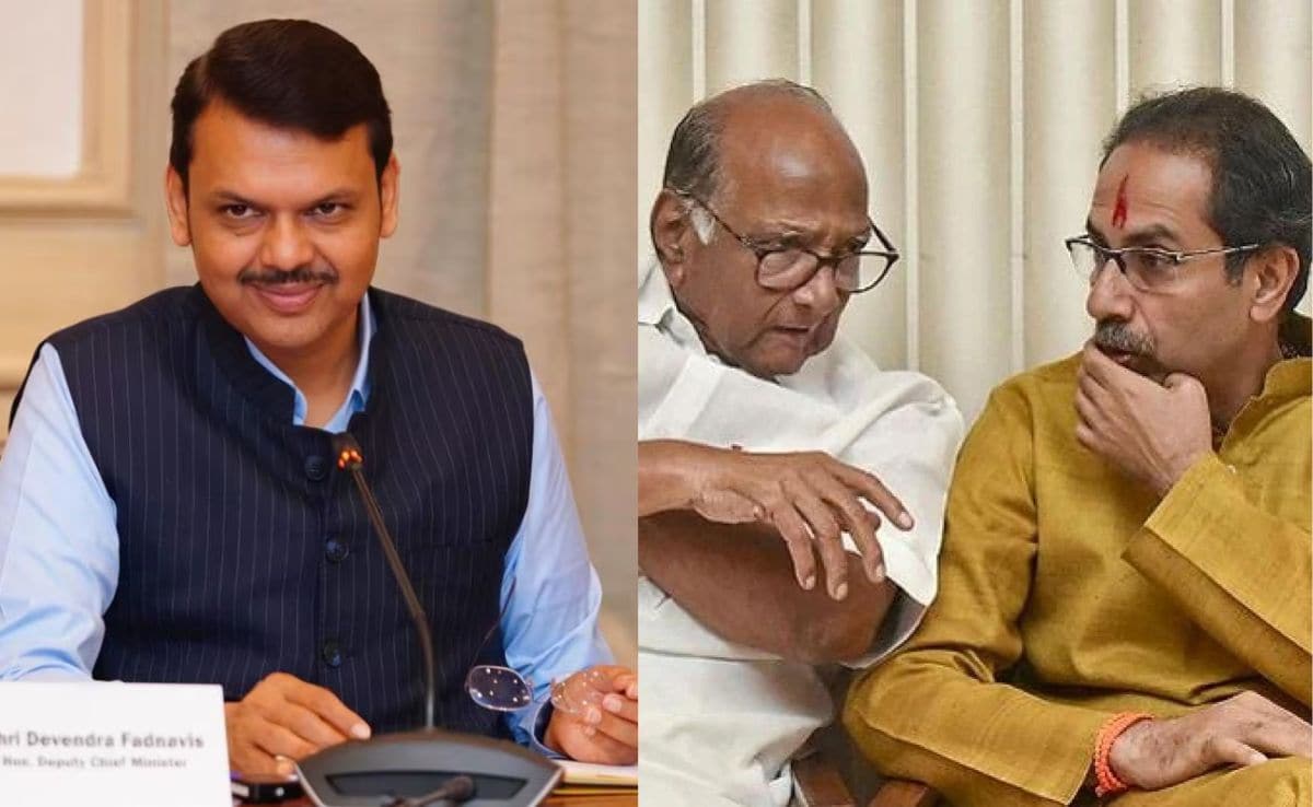 CM Devendra Fadnavis Describe Sharad Pawar And Uddhav Thackeray Politics Front Of jayant Patil