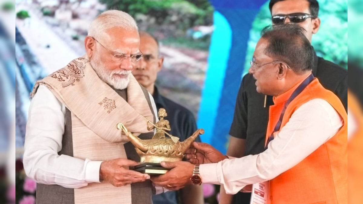सीएम साय ने पीएम मोदी को भेंट किया बिलासा देवी केवट का मोमेंटो, जानें ...
