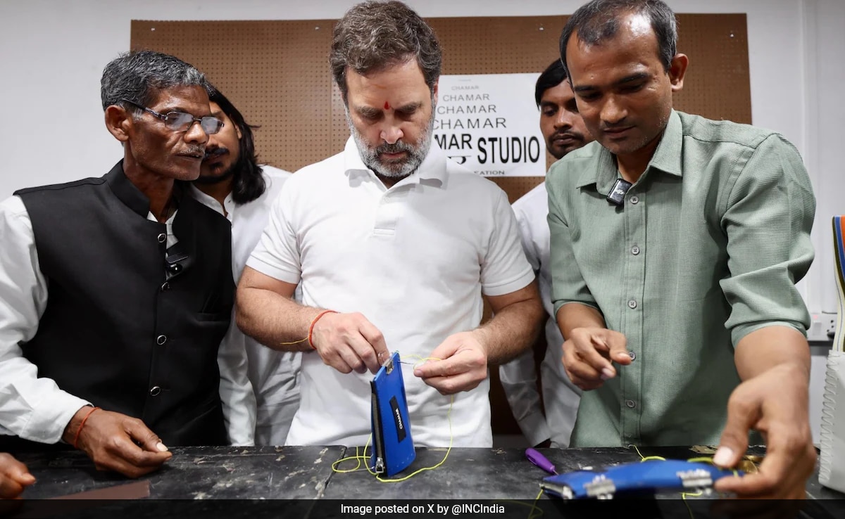 Inspired By Rahul Gandhi, UP Cobbler To Launch Footwear Brand 'Ramchet ...