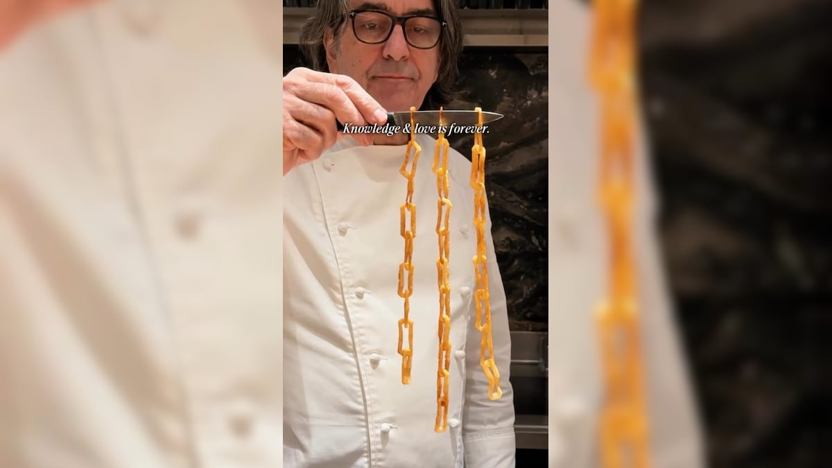 Watch: French Chef Crafts Intricate Chains Using Potatoes, Internet ...
