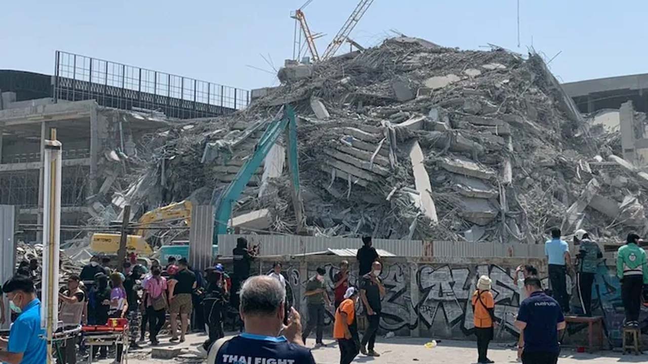 Myanmar Death Count Rises To 1,700 As Rescuers Dig For Survivors