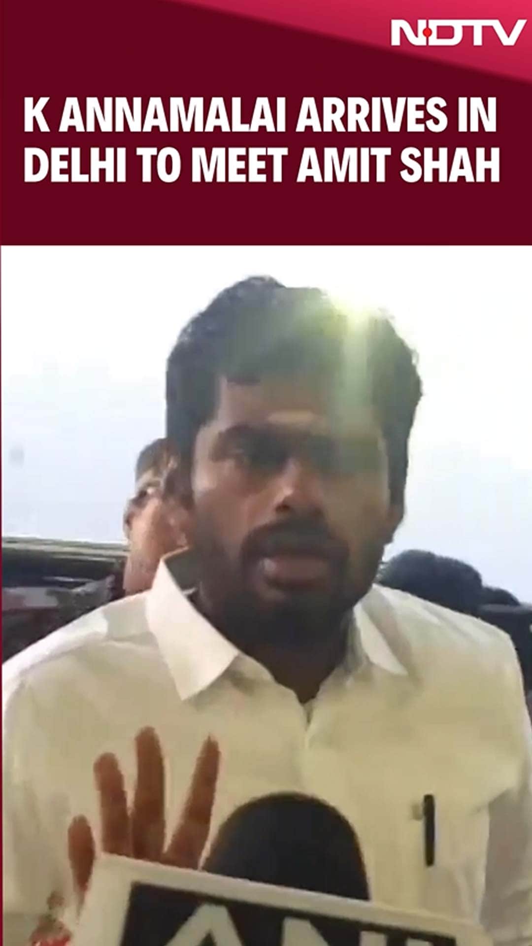 Tamil Nadu BJP President K Annamalai In Delhi To Meet Home Minister Amit Shah