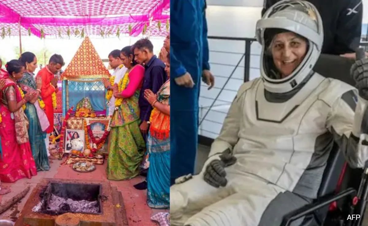 Sunita Williams' Ancestral Village Erupts In Celebration After Her ...