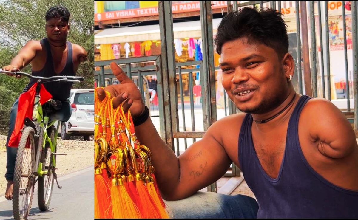 Inspiring story of Pawan Rawat disabled person from Shirdi who Sells ...