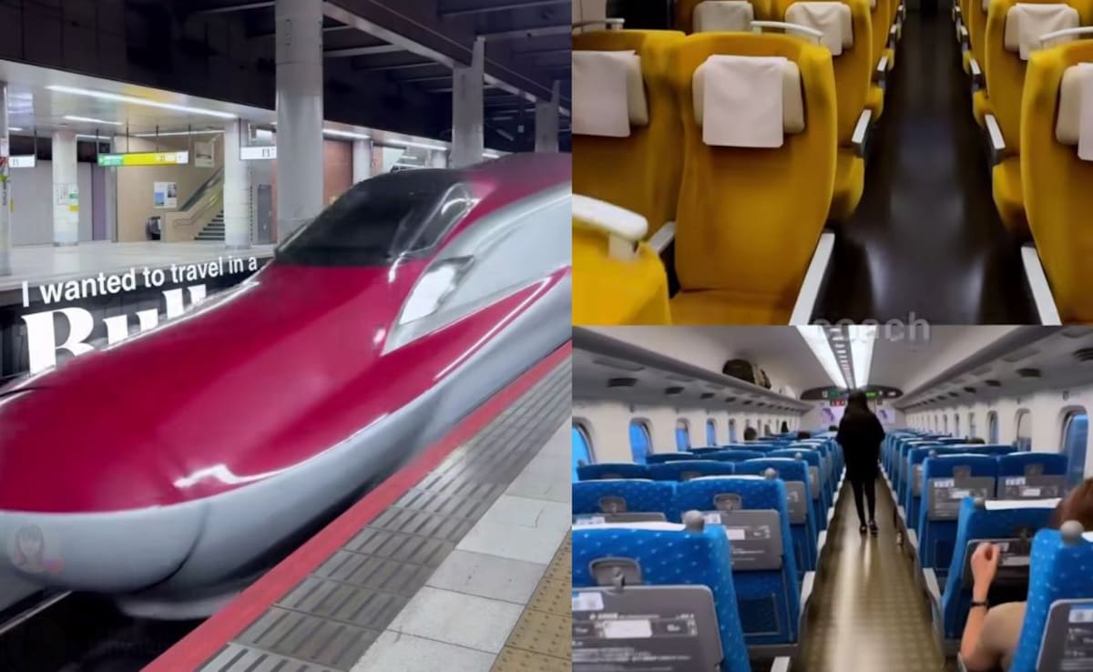 Viral Video: Travel Vlogger Gives Inside Look At Japan's Iconic Bullet Train