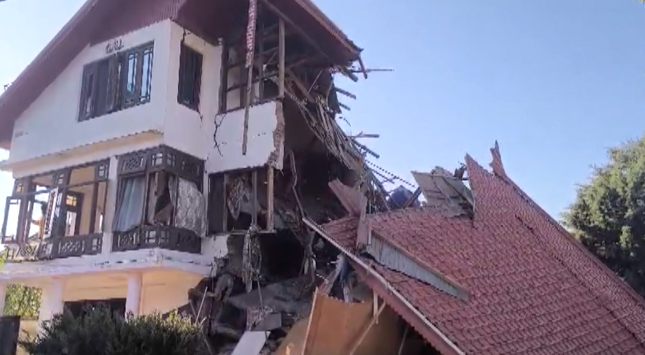 10 Terrorists' Homes In Kashmir Razed Amid Crackdown After Pahalgam Attack