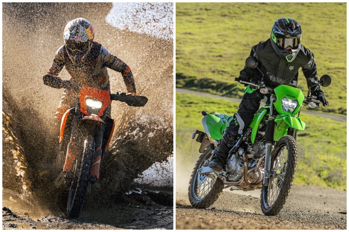 KTM 390 Enduro R vs Kawasaki KLX 230: Specifications Comparison