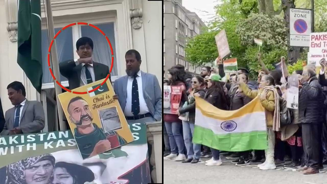 Video: Pakistan Army Official's Throat Slit Gesture At Pahalgam Terror ...