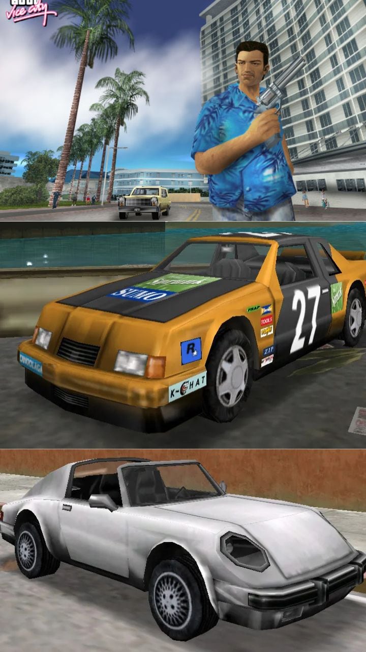 7 Cars Of GTA Vice City Reminding Childhood