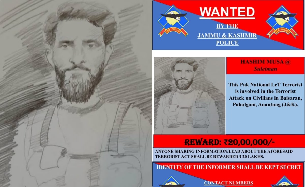 Pakistani army para commando Hashim Musa involved in pahalgam Terrorist ...