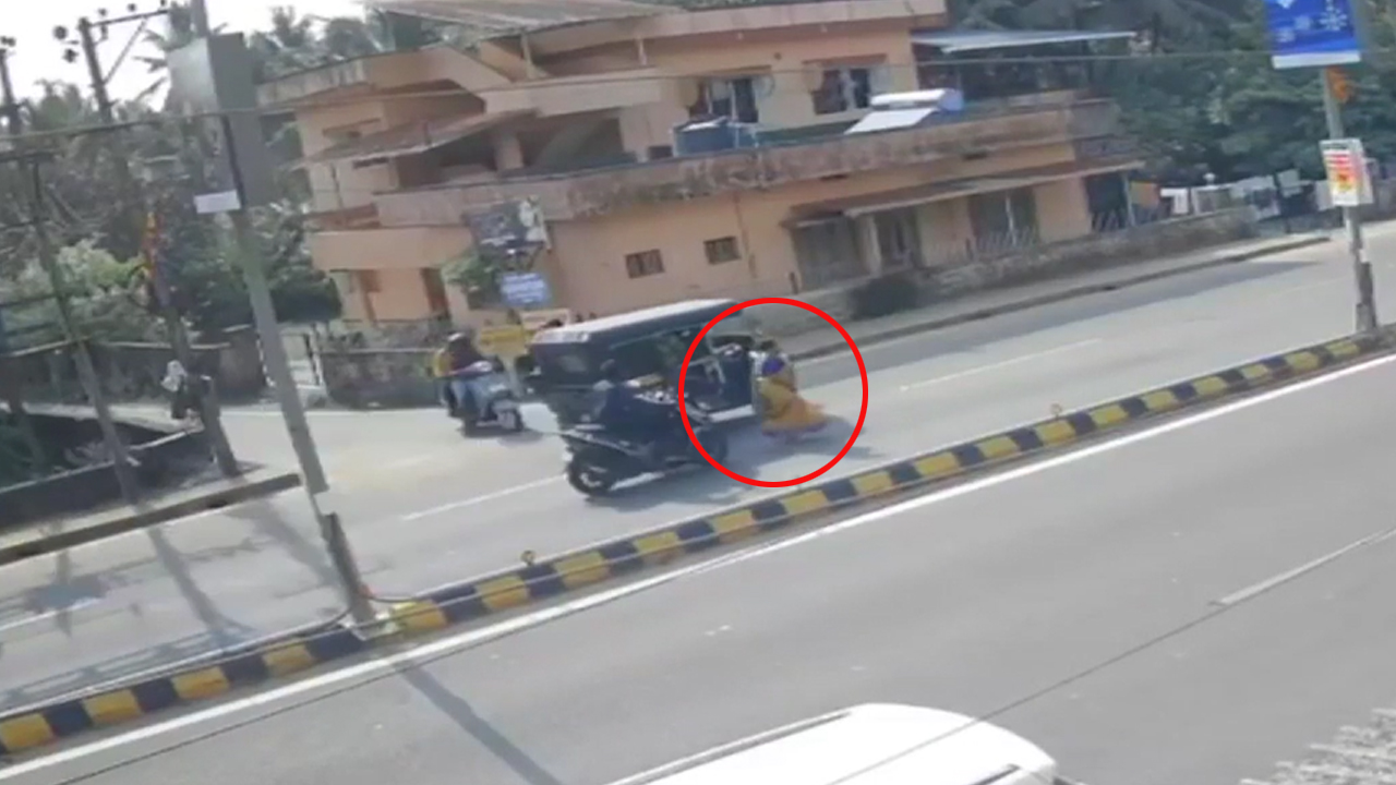 Two-Wheeler Rider Rams Woman In Karnataka, Flees