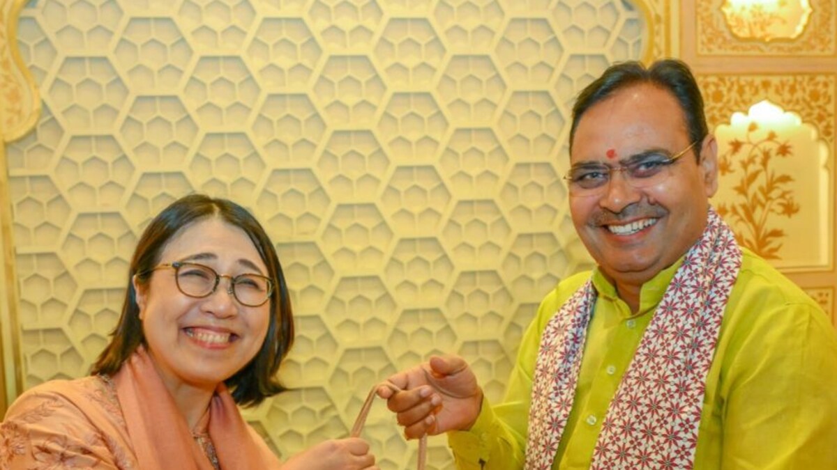 सीएम भजनलाल शर्मा ने एडीबी कंट्री डायरेक्टर मियो ओका से की मुलाकात ...