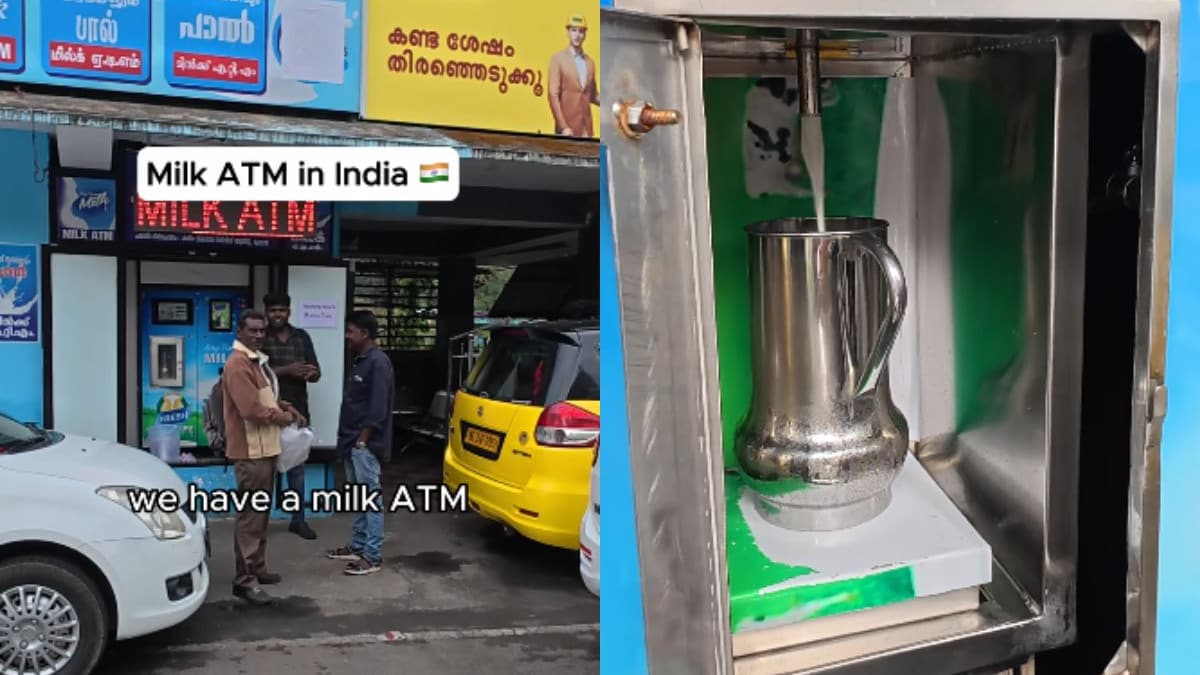 "India Is Not For Beginners": Internet Reacts To Milk ATM Discovered In ...