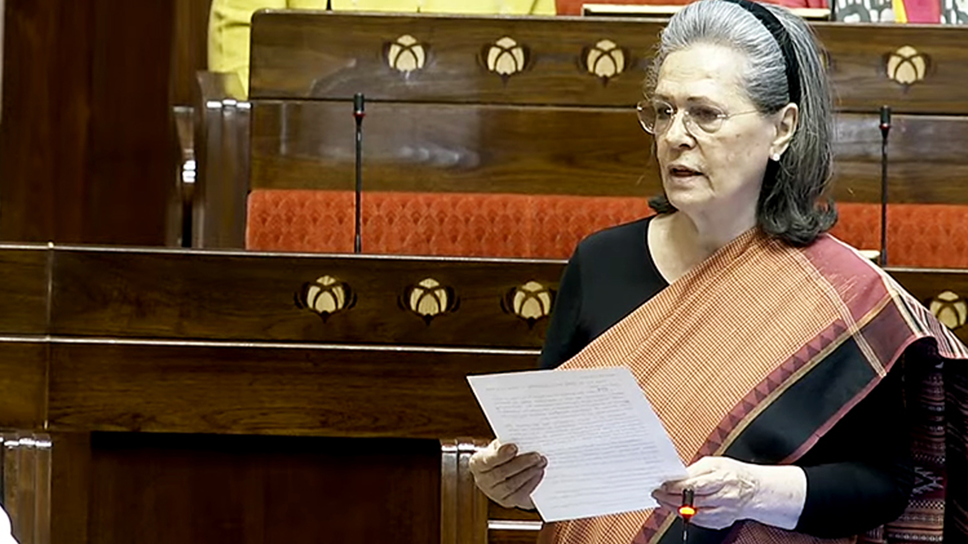 BJP Demands Apology From Sonia Gandhi For 'Brazen Assault' Comments On ...