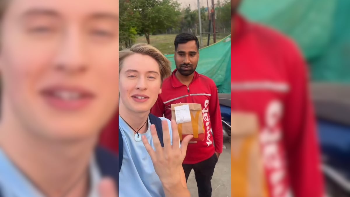 Viral: Vlogger Ralph Lengs Playful Video With Zomato Delivery Agent ...
