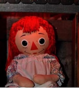 is annabelle doll really missing