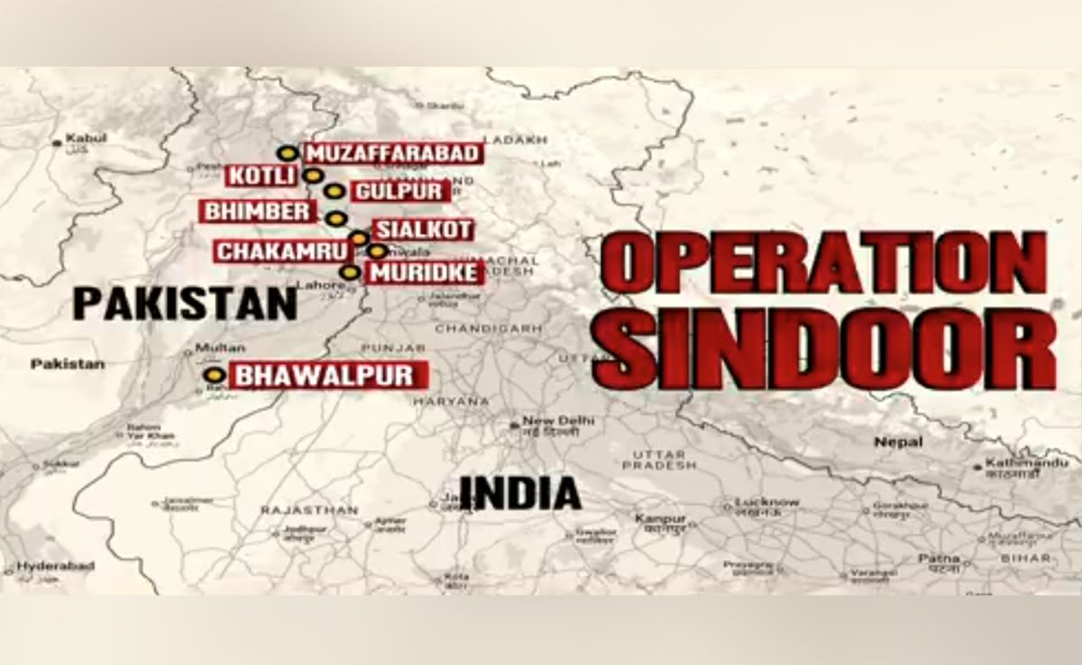 Live:India's Operation Sindoor: Precision Strikes At Terror Bases In Pakistan
