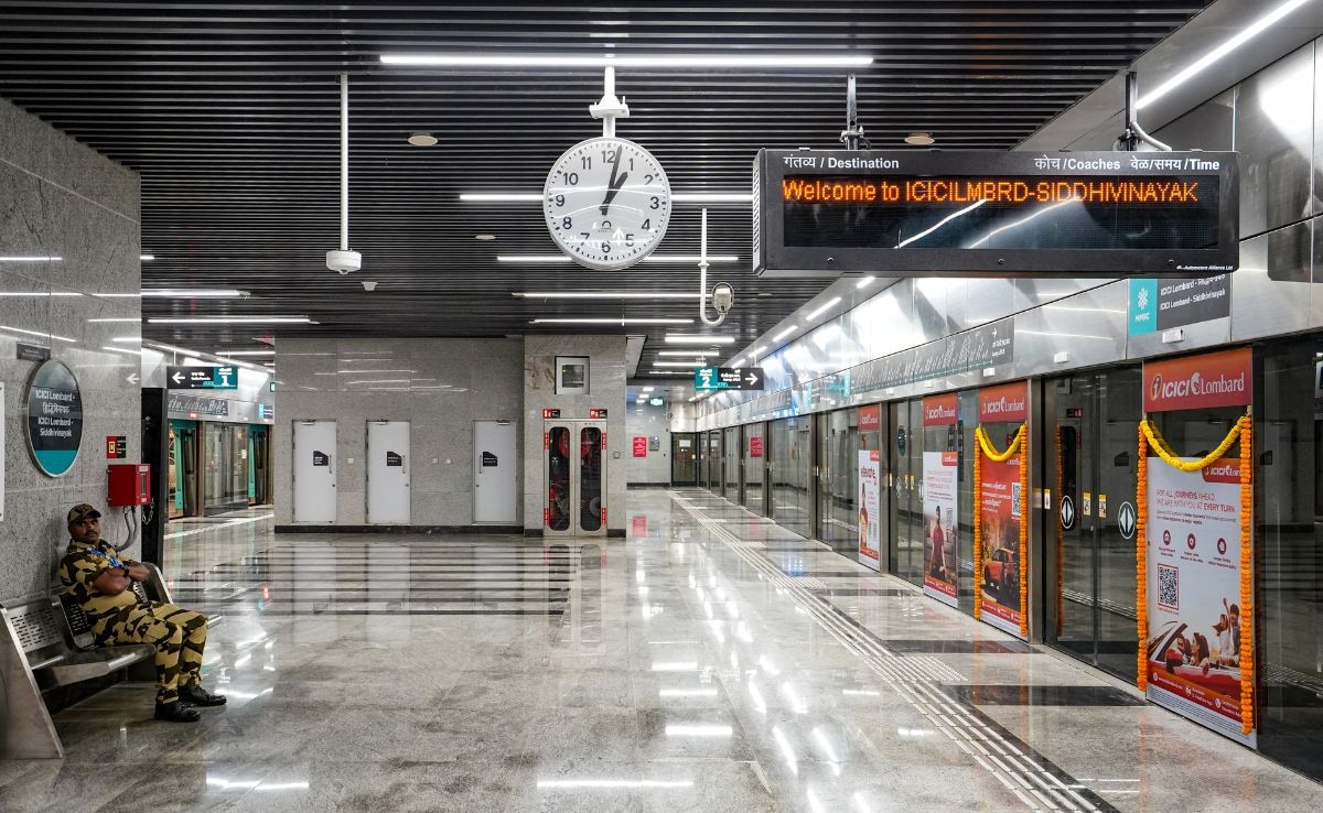 Mumbai Metro Line 3 BKC to Acharya Atre Chowk Route Inaugurated aqua ...