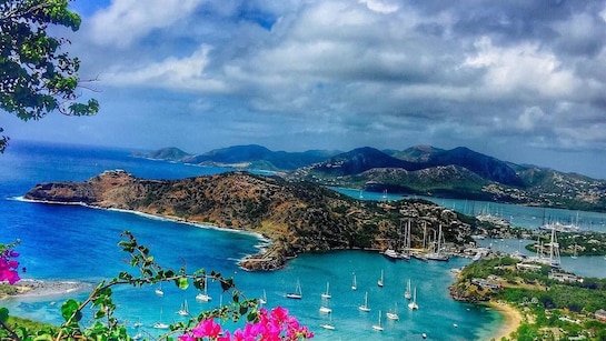 caribbean island with 365 beaches