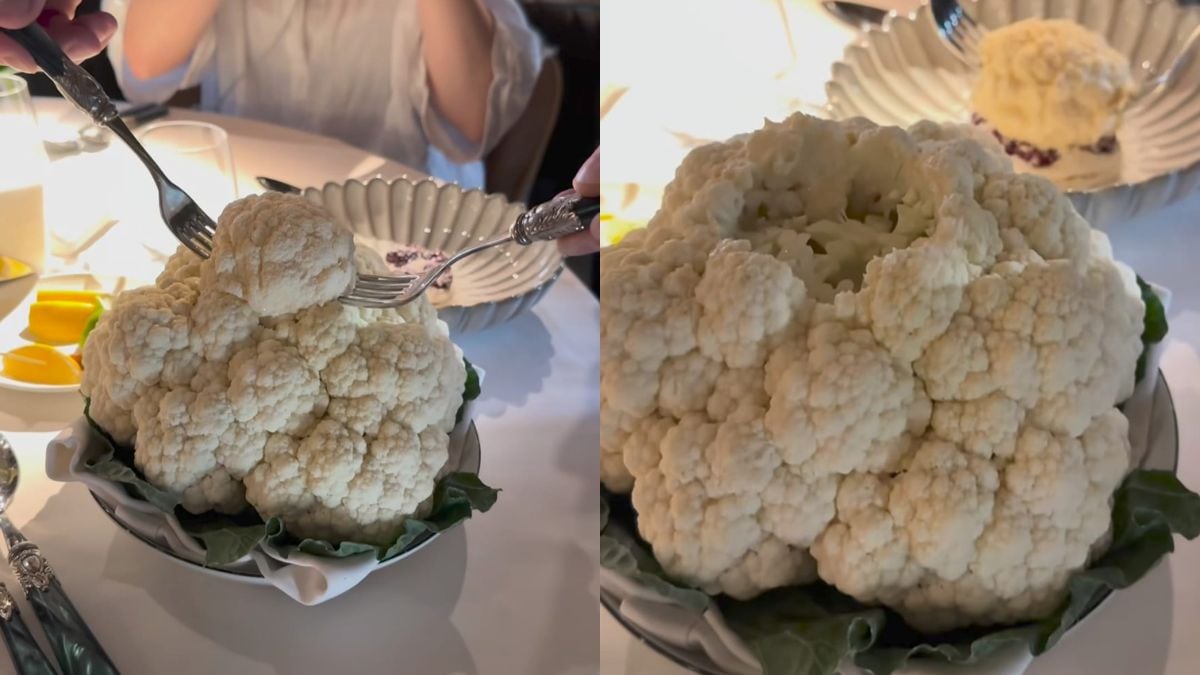 "The Coolest Dessert": Viral Video Of Unique Cauliflower Cake From ...