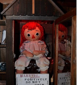 is annabelle doll really missing