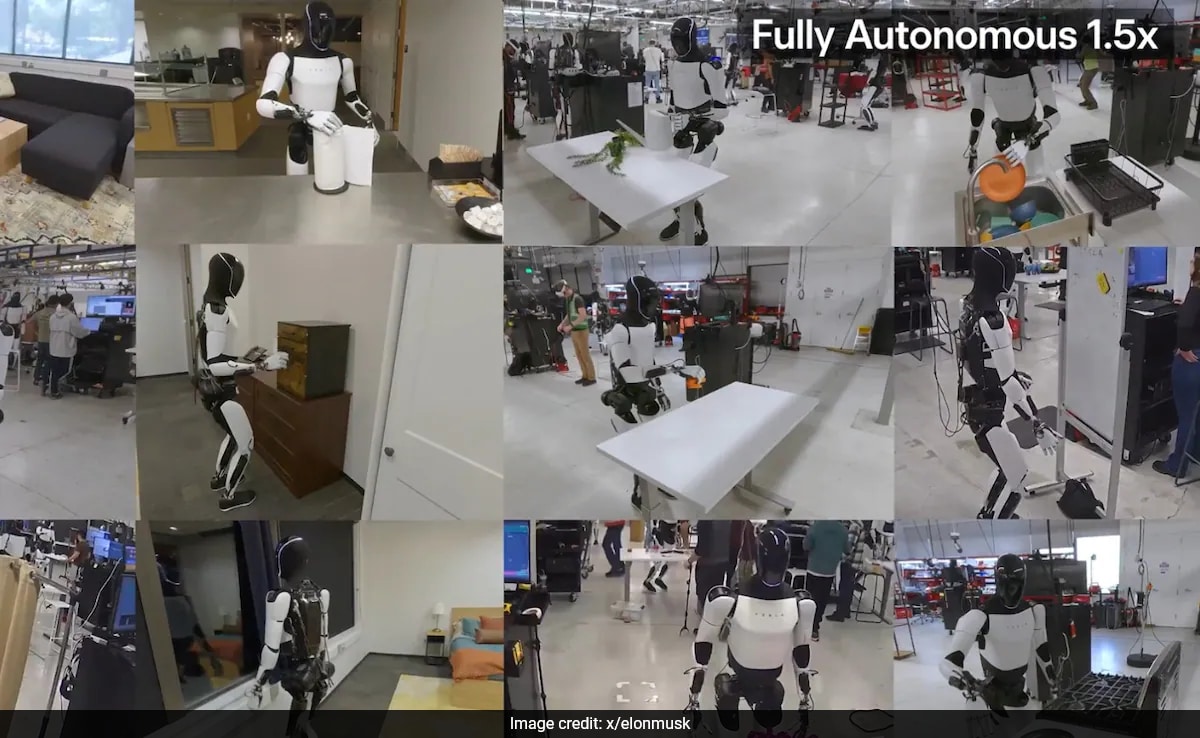 "Biggest Product Ever": Elon Musk Shares Video Of Tesla's Optimus Robot ...