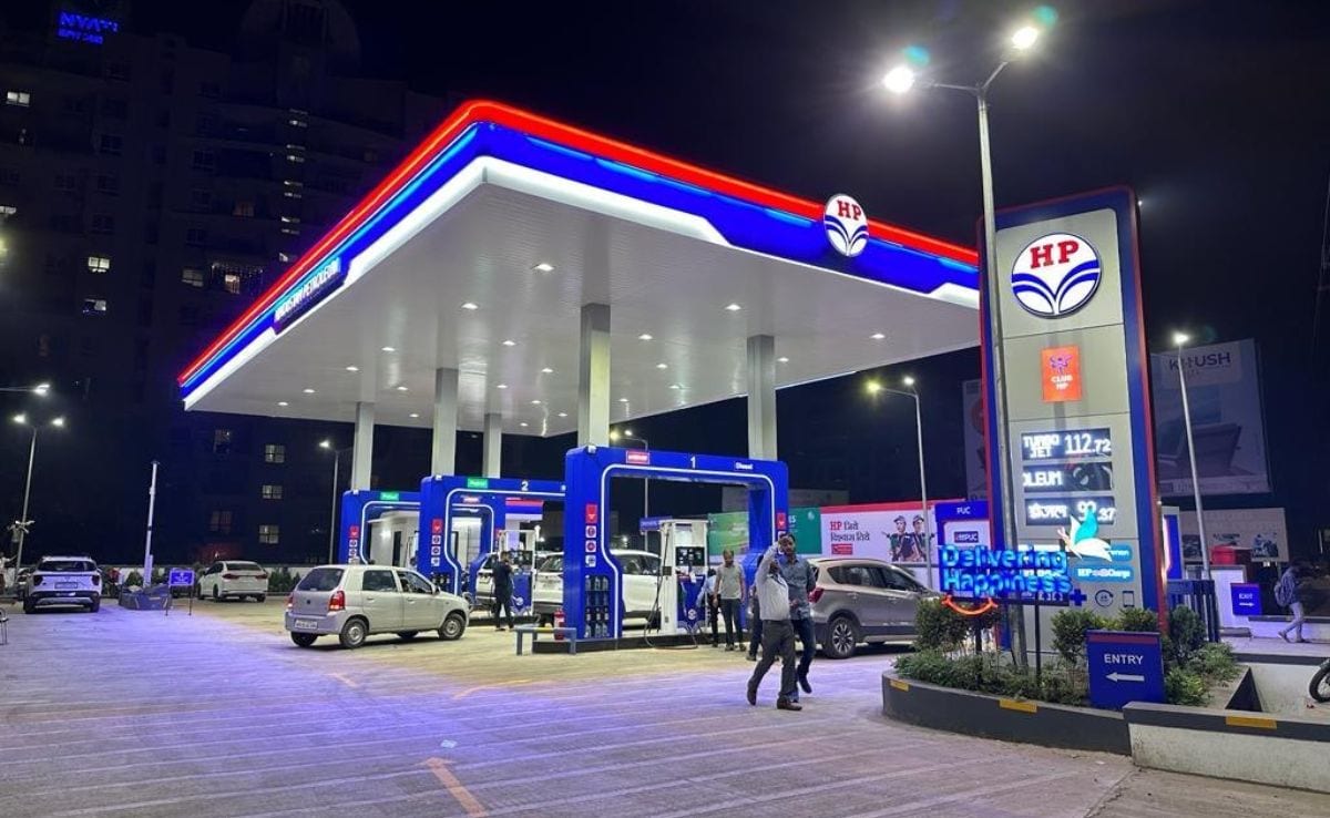 Petrol and diesel supply system at HP petrol pump disrupted