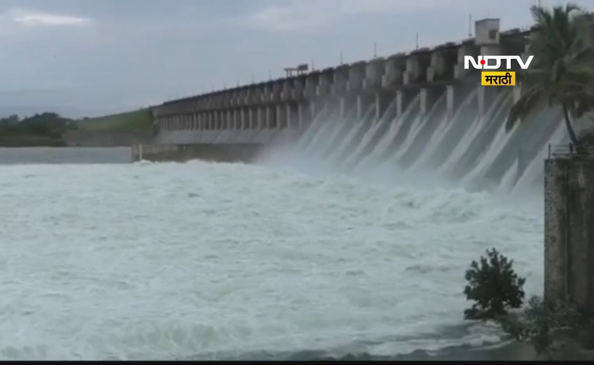 Maharashtra Rain Update 4 TMC Water Level Increased in ujani Dam Nira River Flood Solapur News