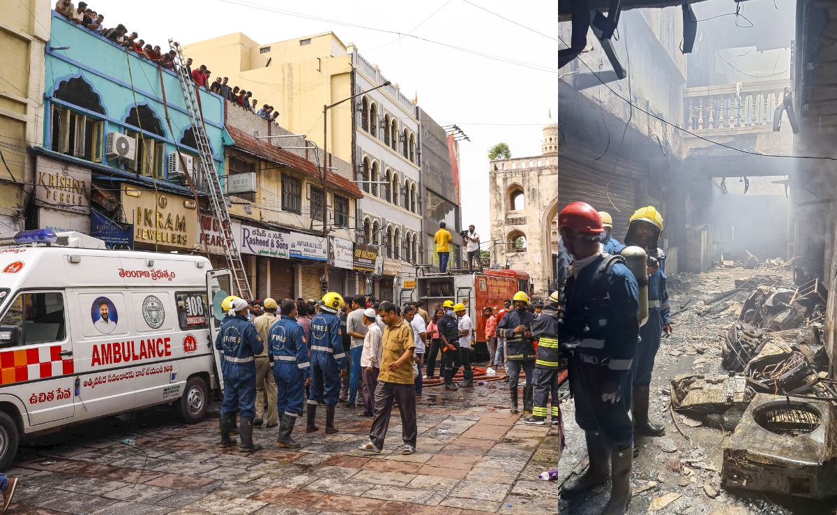 Hyderabad Fire: 17 Killed In Massive Fire At Building Near Hyderabad's ...